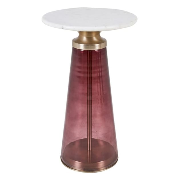 Nebula Side Table - MULTICOLOR GLASS | Marina Home Qatar