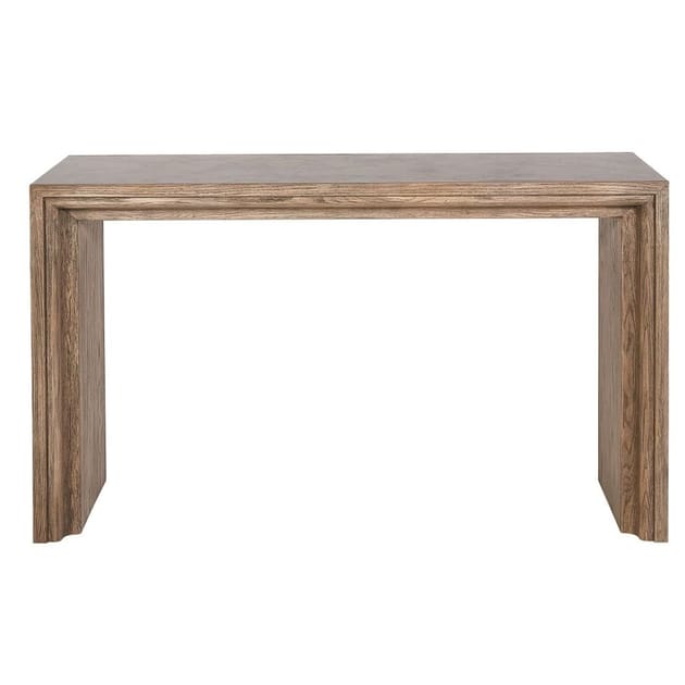 Zavia Console Table - BROWN STONE | Marina Home Qatar