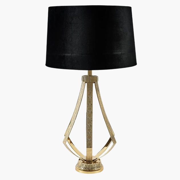 Buy Online Sol Table Lamp,GOLD,ALUMINIUM | Marina Home Interiors Bahrain