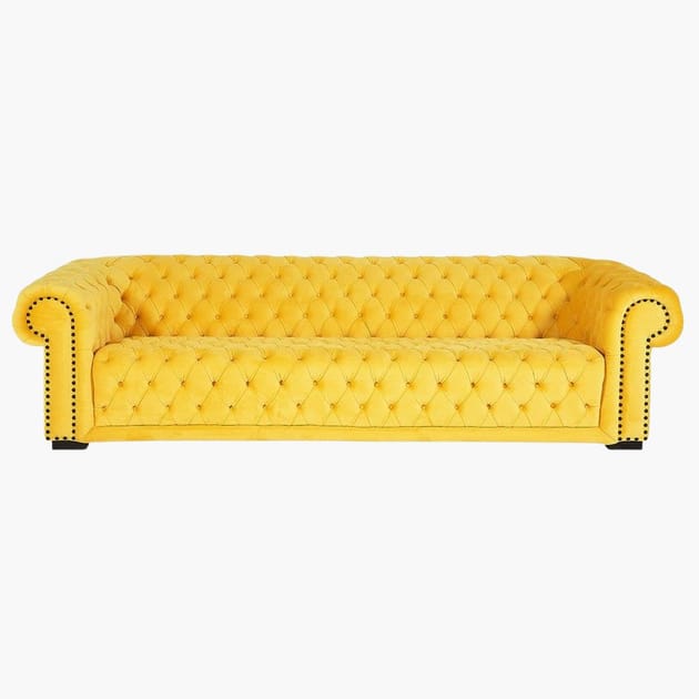 ADENA SOFA - YELLOW FABRIC | Marina Home Qatar
