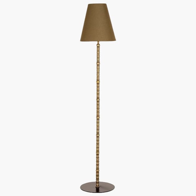 Mombatti Floor Lamp With Shade - MULTICOLOR METAL | Marina Home Bahrain