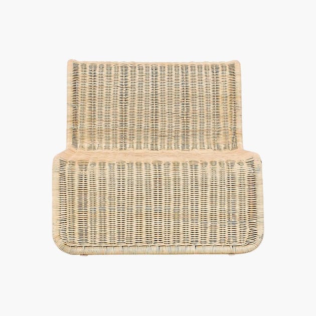 Buy Online Yilan Rattan Chair,BROWN,METAL | Marina Home Interiors Bahrain