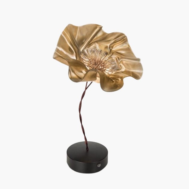 Lafleur Table Lamp - GOLD PLASTIC | Marina Home Bahrain
