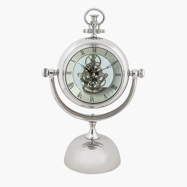 Sober Clock - SILVER METAL | Marina Home Qatar