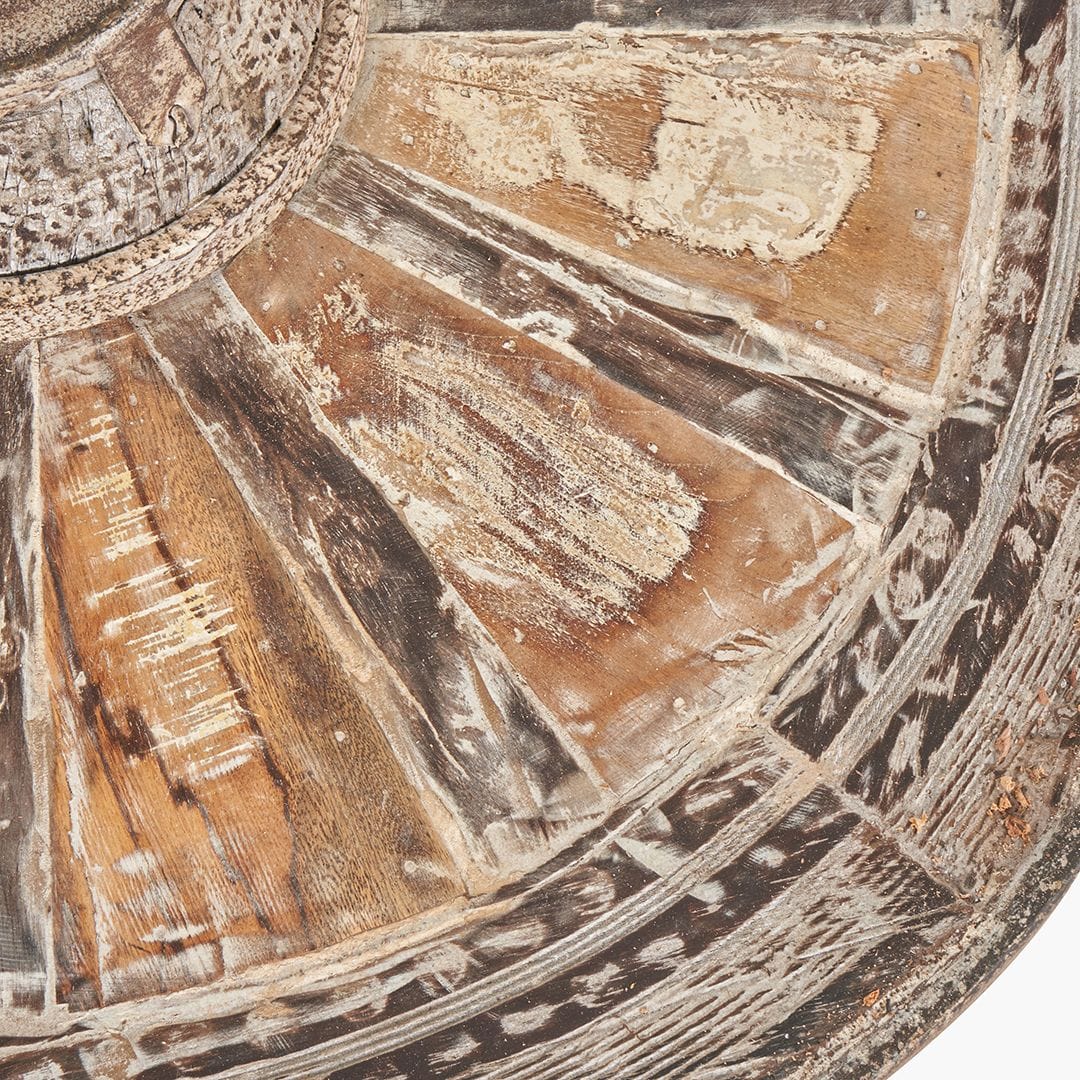 Buy Online Shaivya -Cart Wheel Coffee Table,MULTICOLOR,WOOD | Marina ...