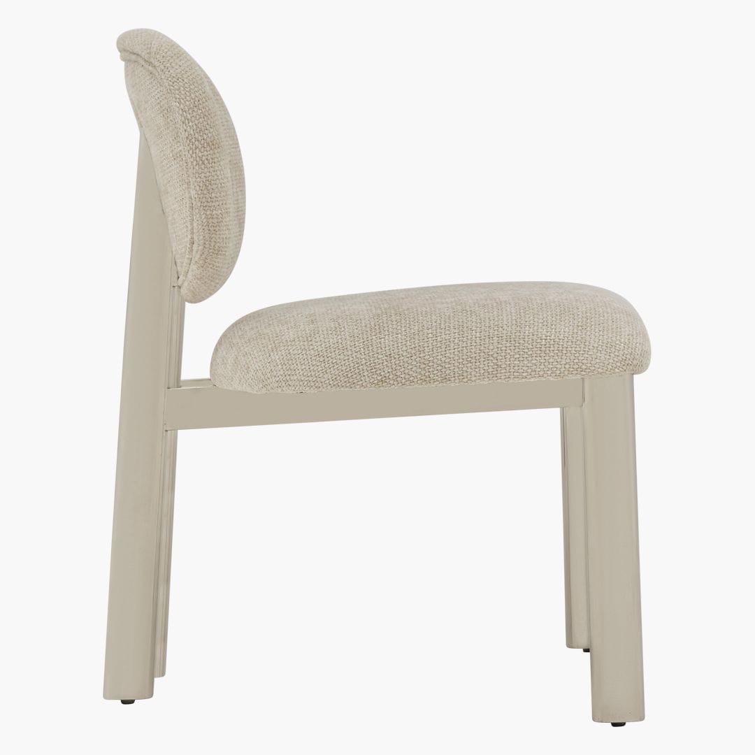 Buy Online Belle Dining Chair,BEIGE,FABRIC | Marina Home Interiors Bahrain