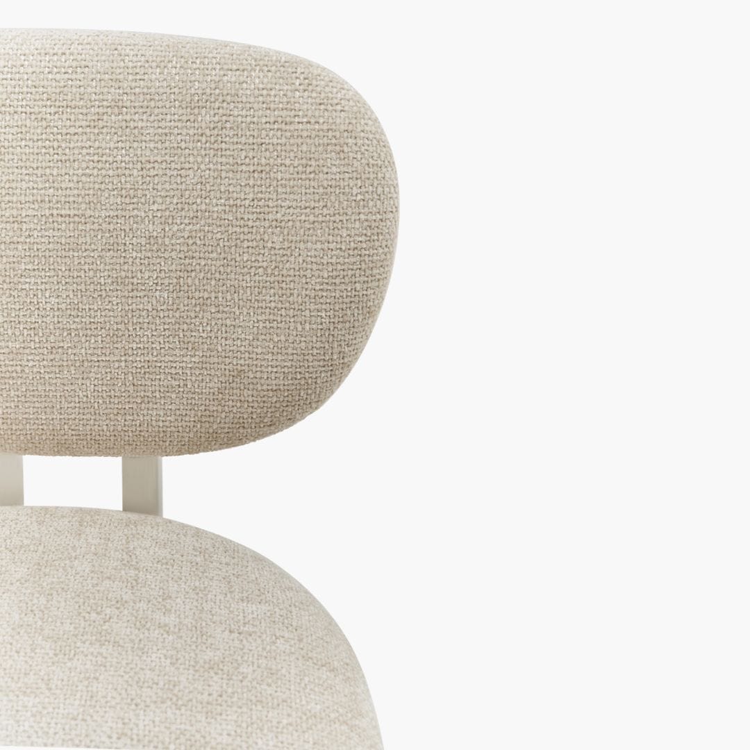 Buy Online Belle Dining Chair,BEIGE,FABRIC | Marina Home Interiors Bahrain