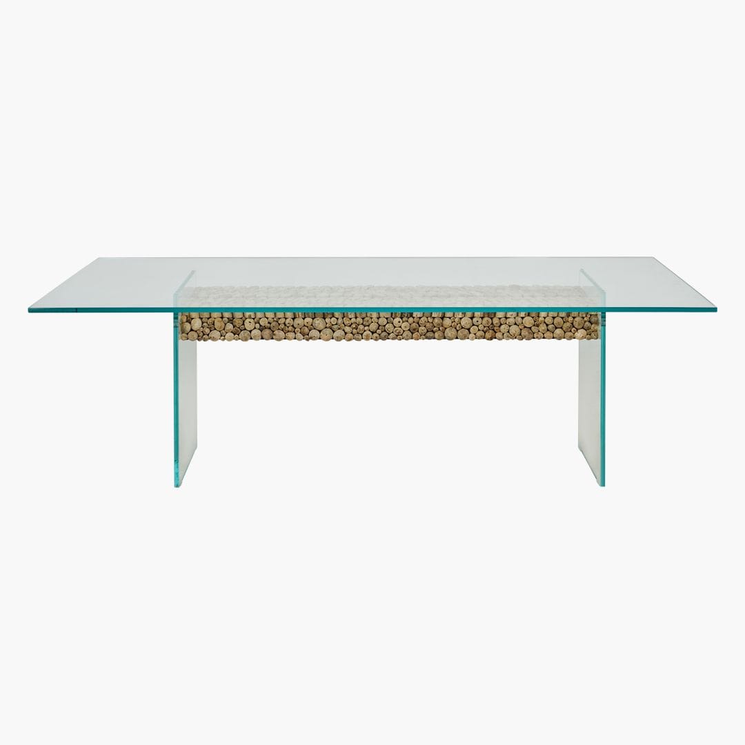 Buy Online SOLACE II DINING TABLE,Clear,Glass | Marina Home Interiors Oman