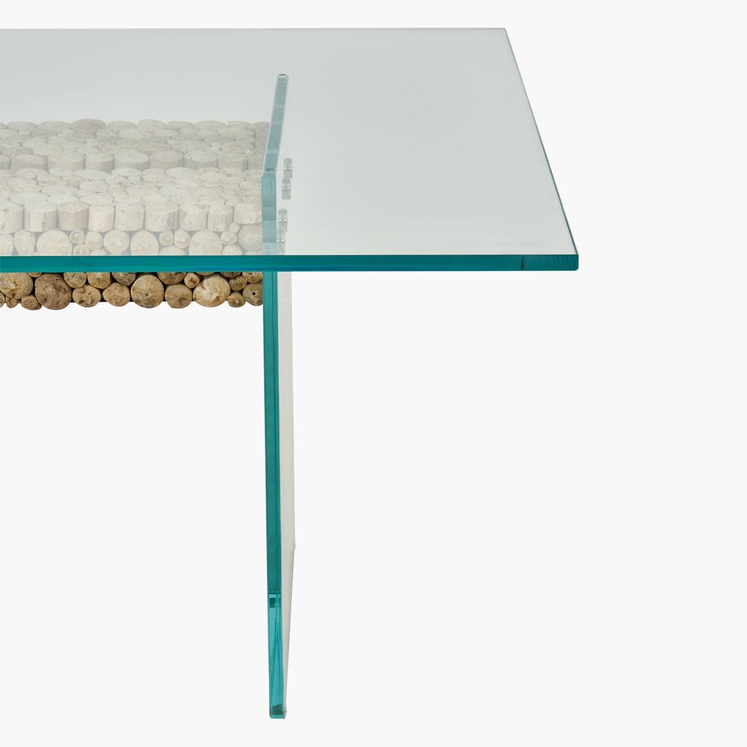 Buy Online SOLACE II DINING TABLE,Clear,Glass | Marina Home Interiors Oman