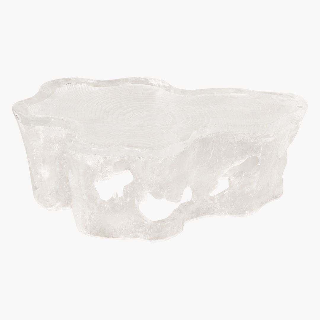 Buy Online Tree Grain Coffee Table,CLEAR,Acrylic | Marina Home ...