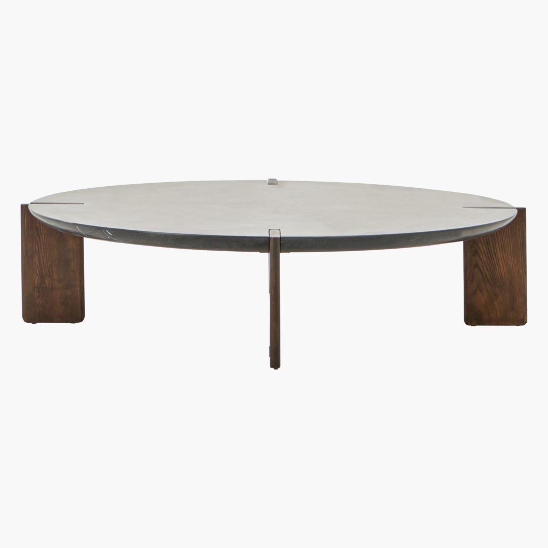 Buy Online Mesa Coffee Table,BLACK,MARBLE | Marina Home Interiors UAE